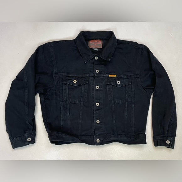 Edwin | Jackets & Coats | Vintage Edwin Montana Denim Jean Trucker ...